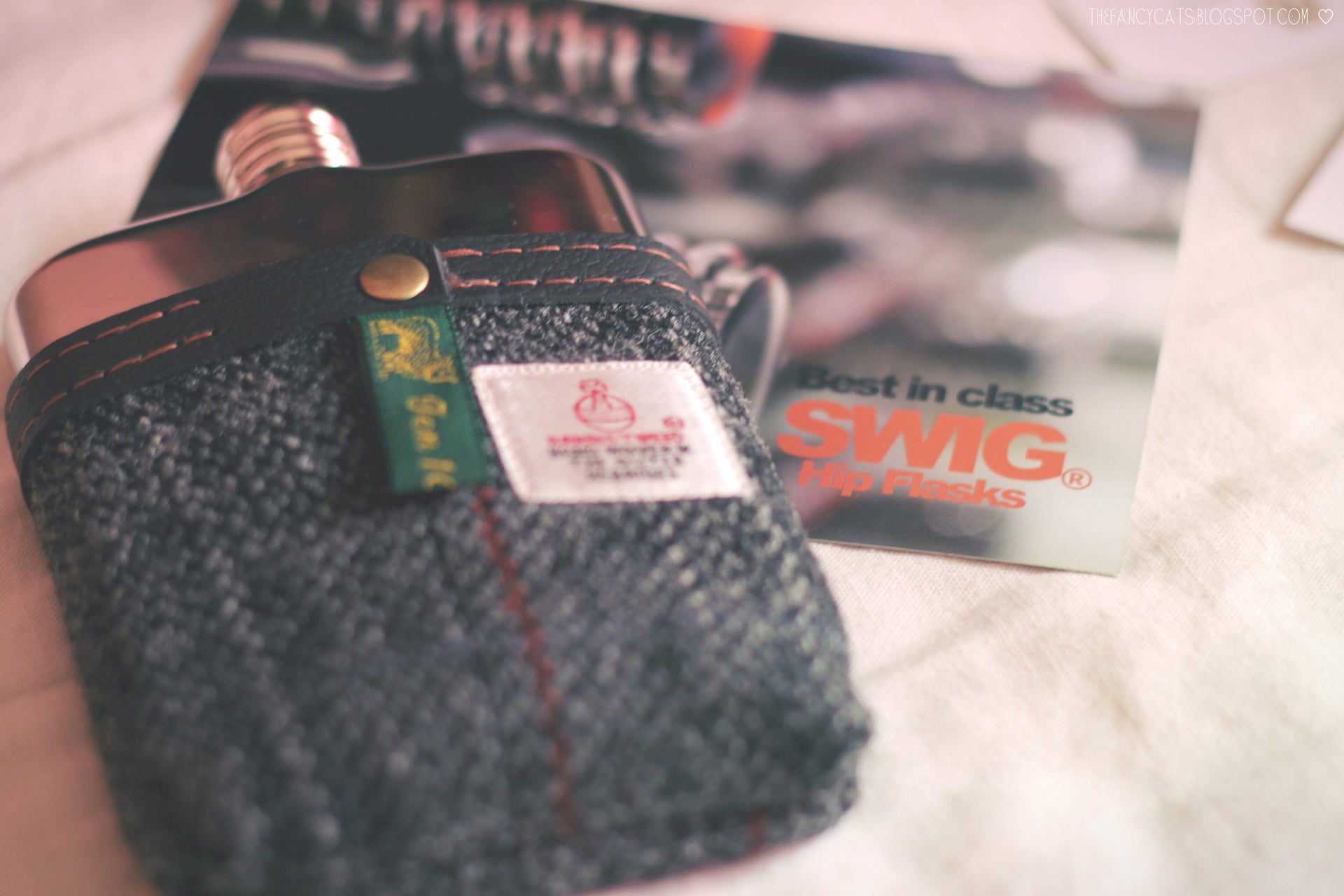 SWIG Hip Flask- Harris Tweed Gift Set – SWIG Hip Flasks