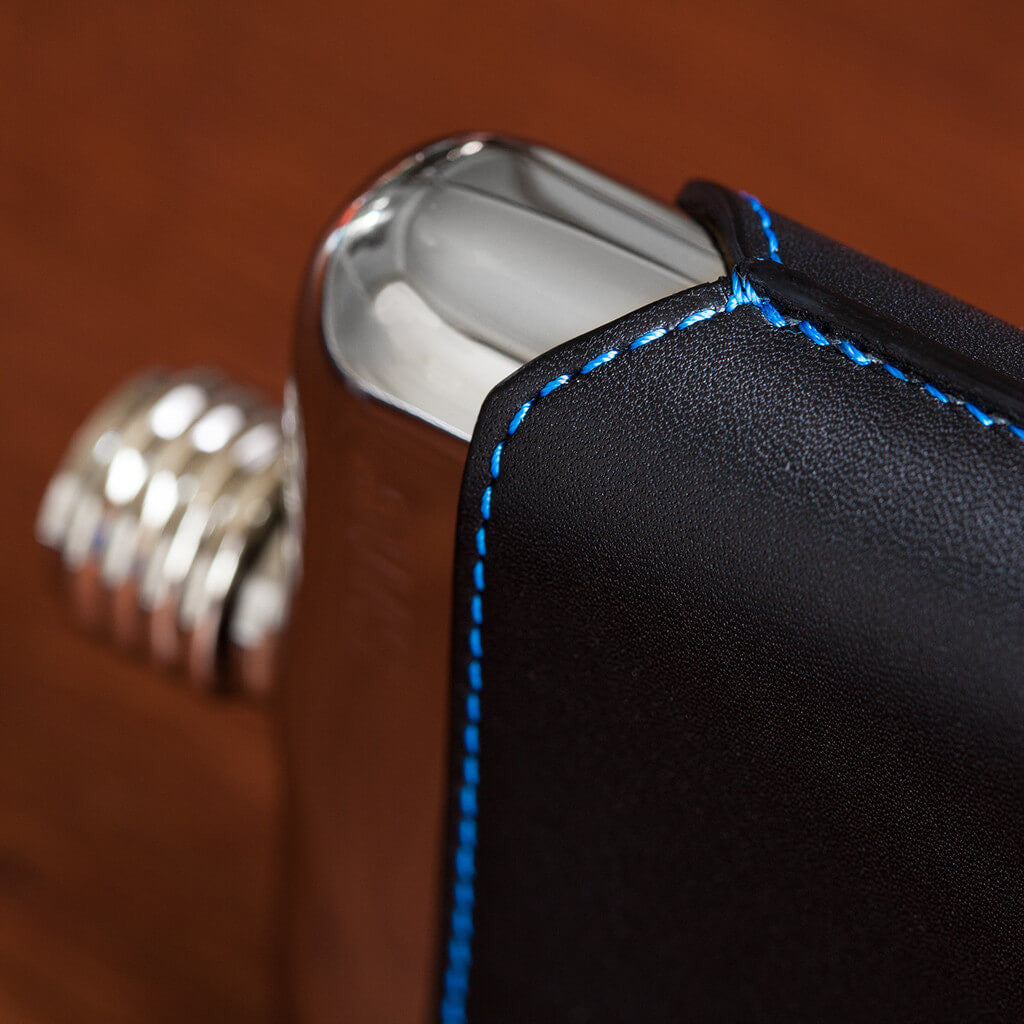 SWIG Hip Flask Black Executive Leather – SWIG Hip Flasks